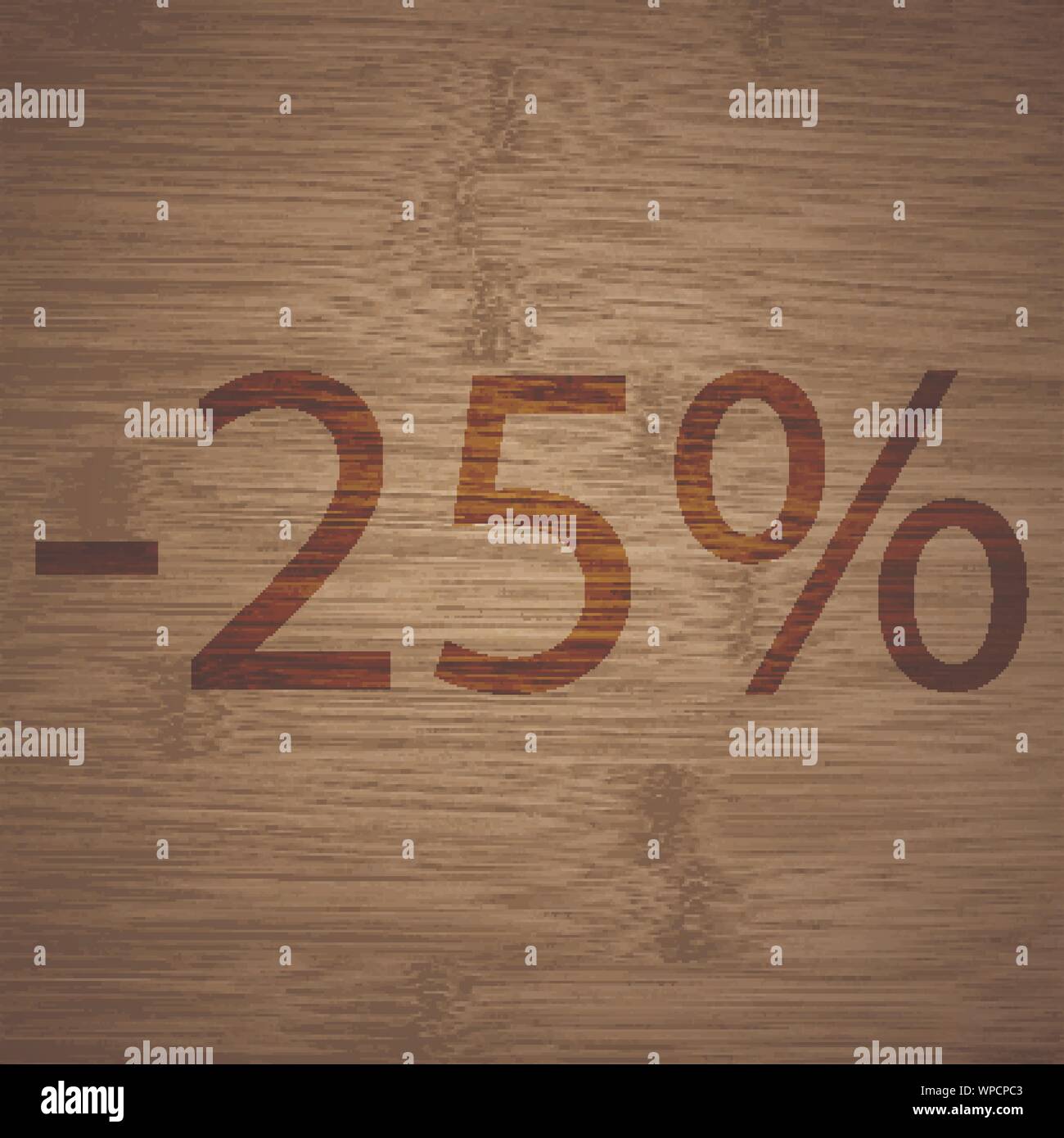 25 percent discount icon symbol Flat modern web design with long shadow ...