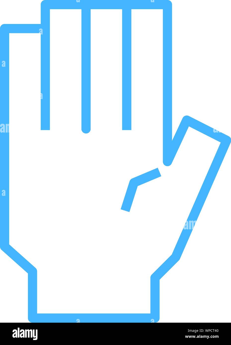 This is a illustration of a hand sign Stock Vector Image & Art - Alamy