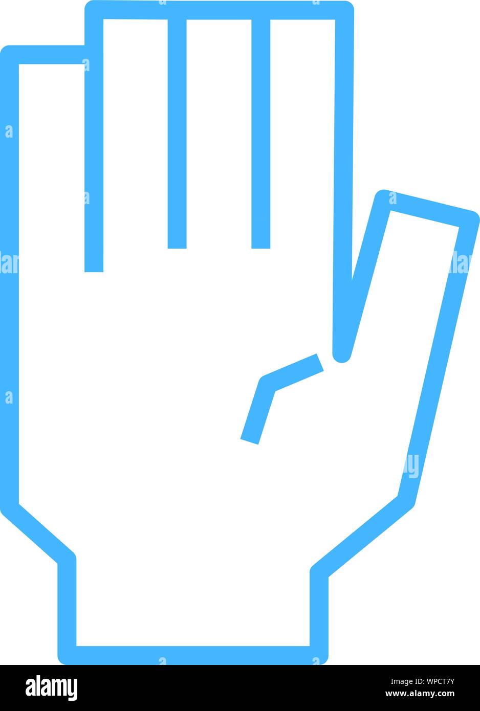 This is a illustration of a hand sign Stock Vector Image & Art - Alamy