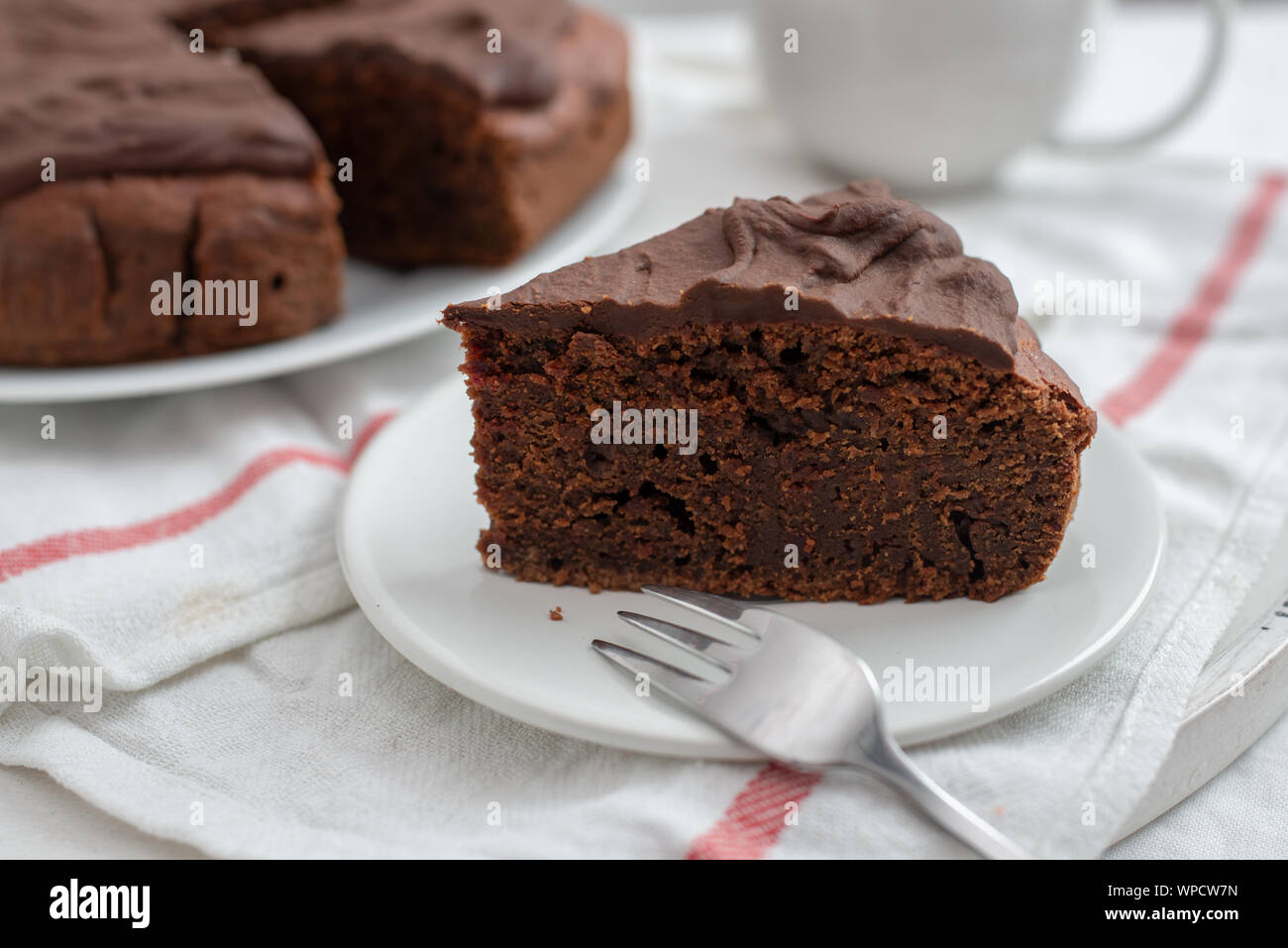 Chocolate Beet Root Cake Stock Photo - Alamy
