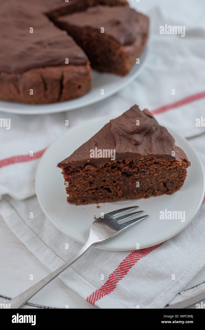 Chocolate Beet Root Cake Stock Photo - Alamy