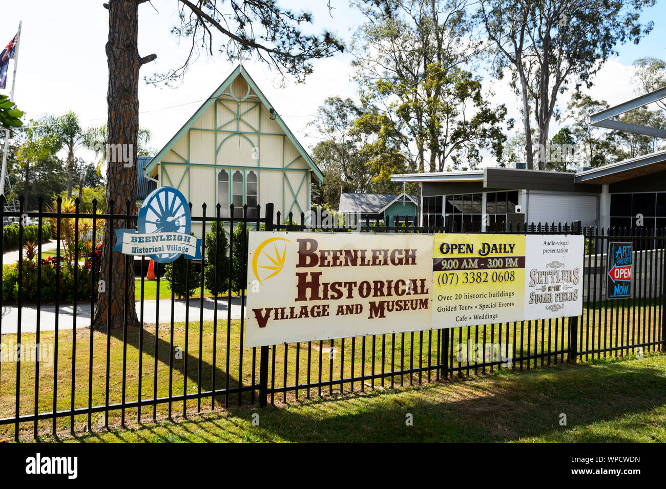 Exterior of the Historical Village and Museum, Beenleigh, Queensland ...