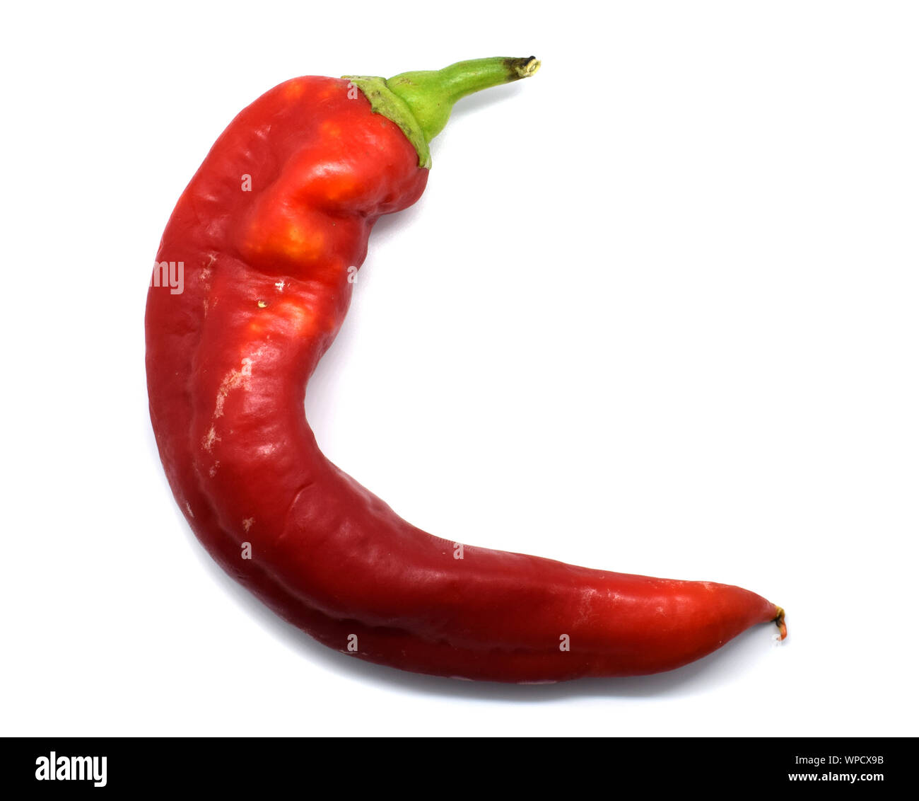 Papper red hot isolated on white backgroung Stock Photo - Alamy