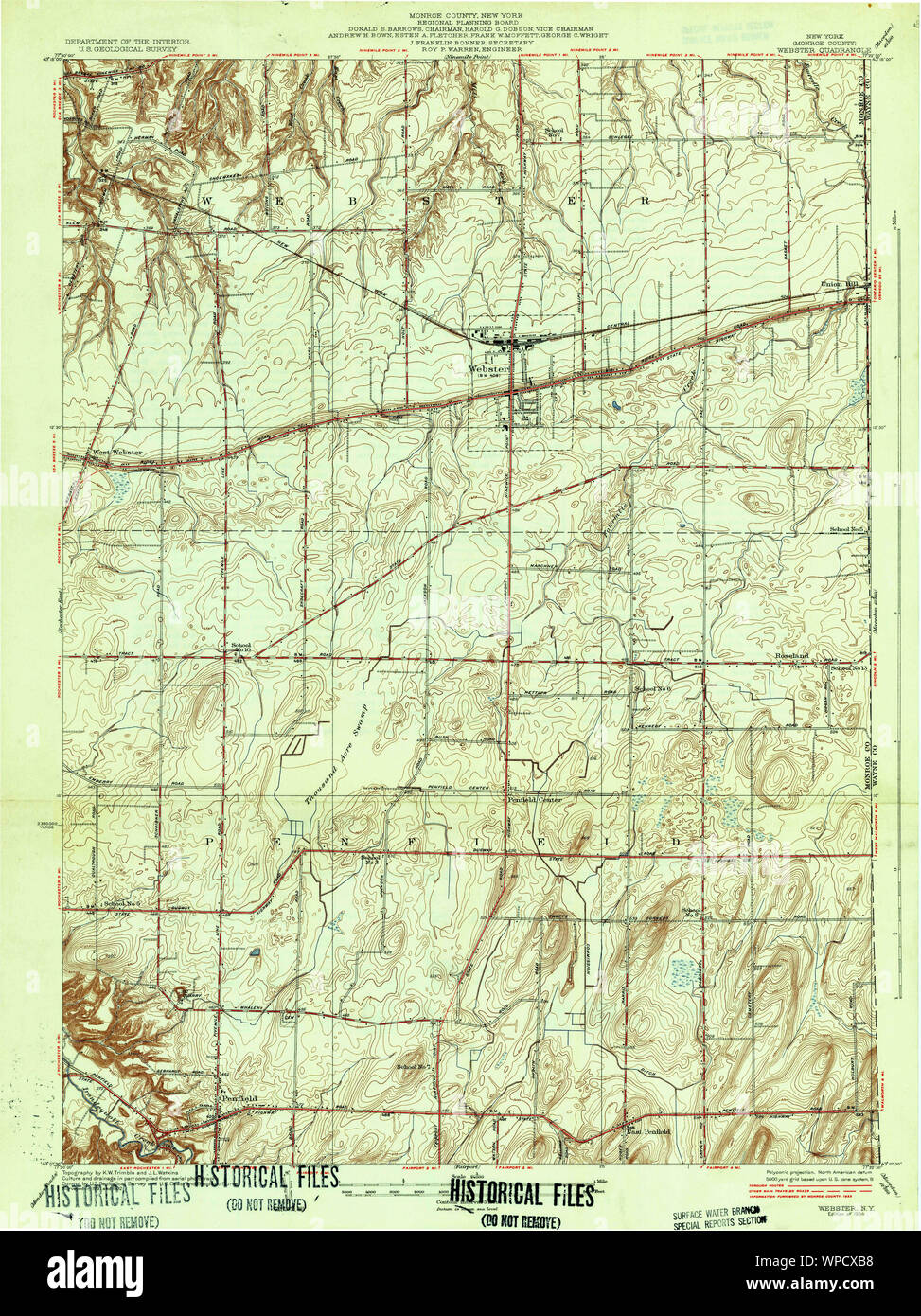 New York NY Webster 140092 1934 24000 Restoration Stock Photo - Alamy