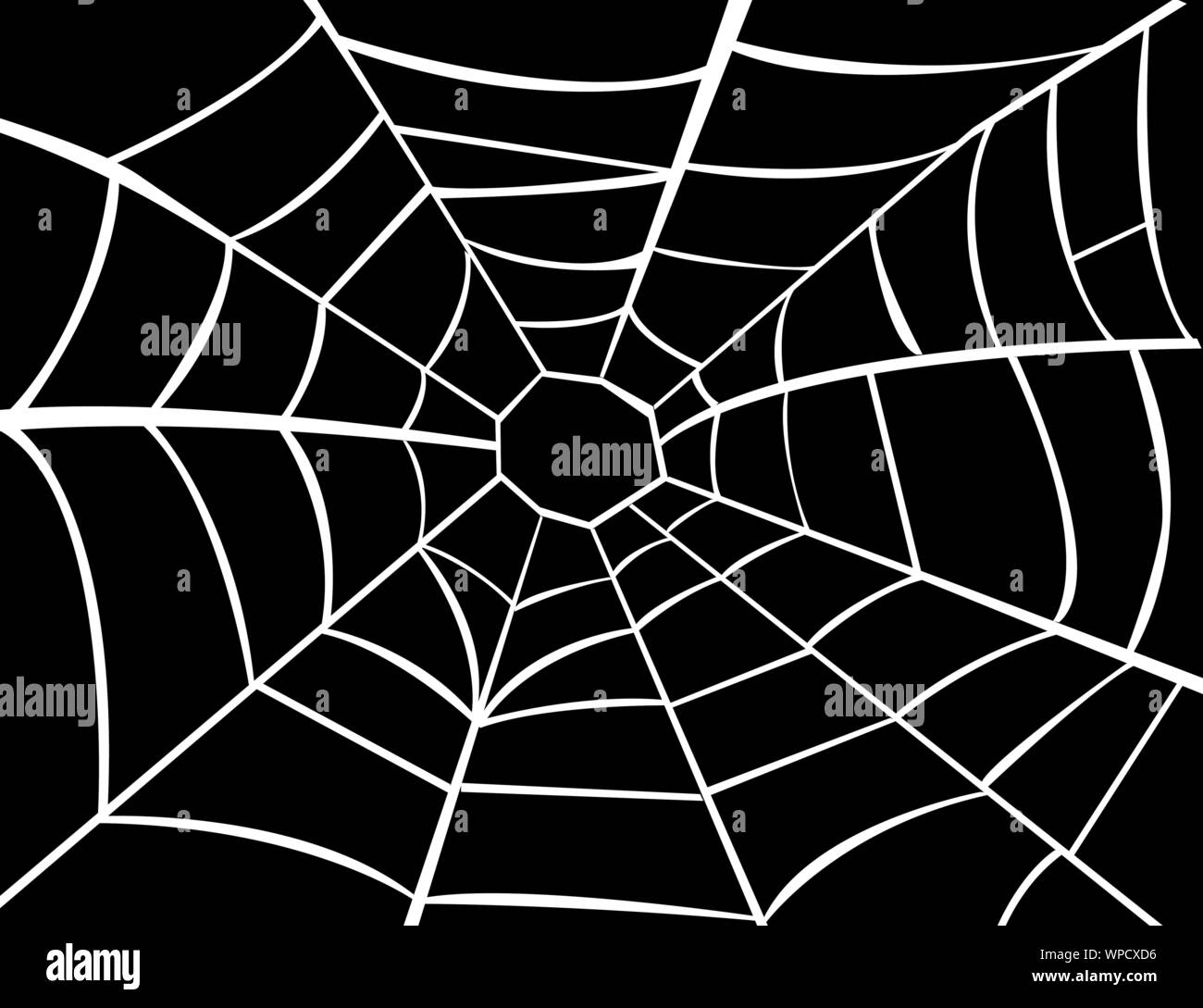 Vector illustration of cobweb Stock Vector Image & Art - Alamy