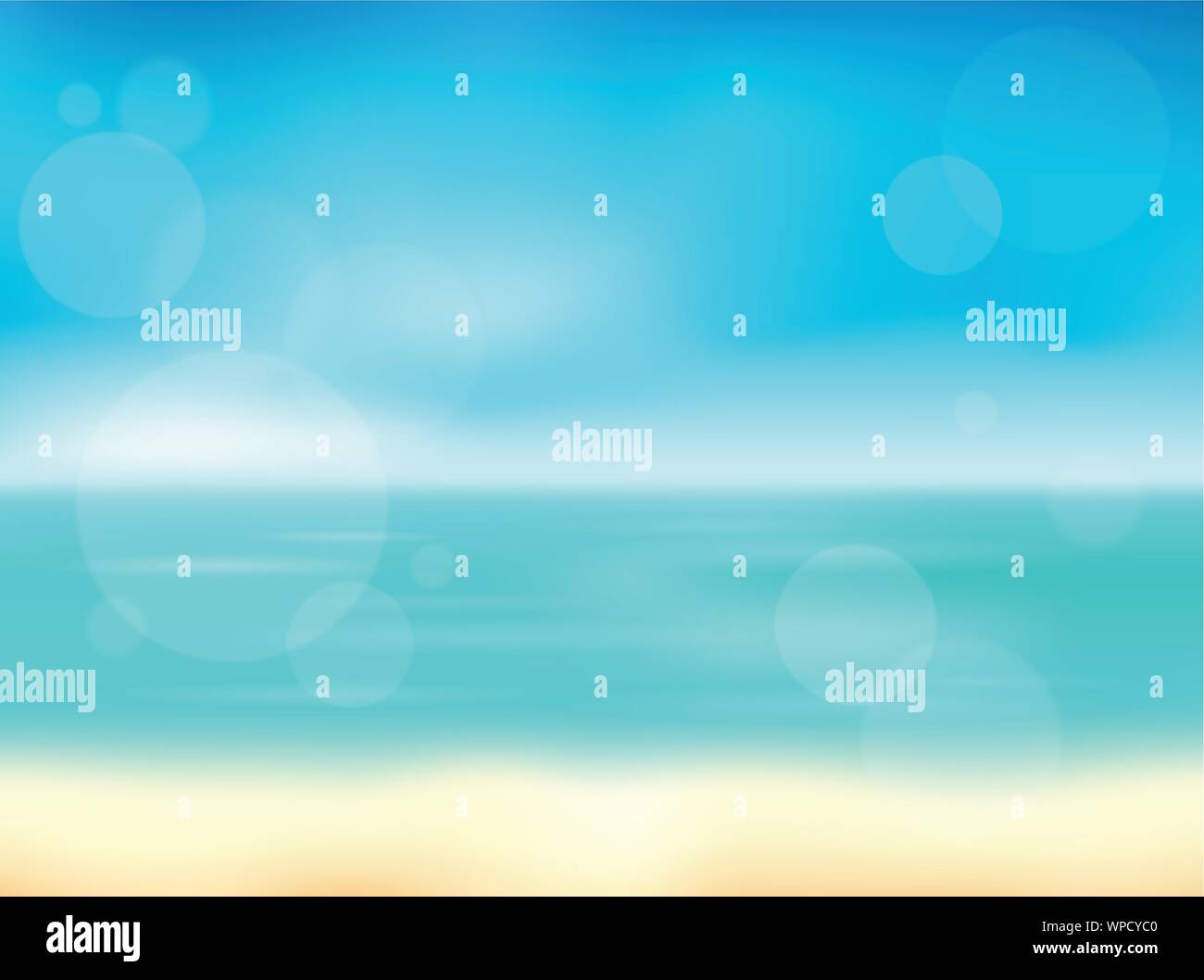 Summer theme abstract background 1 Stock Vector Image & Art - Alamy