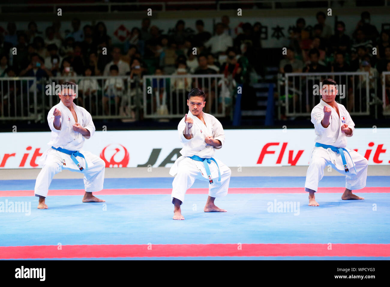 Tokyo Japan. 8th Sep, 2019. Ryo Kiyuna & Arata Kinjo & Takuya Uemura (JPN), SEPTEMBER 8, 2019 ...