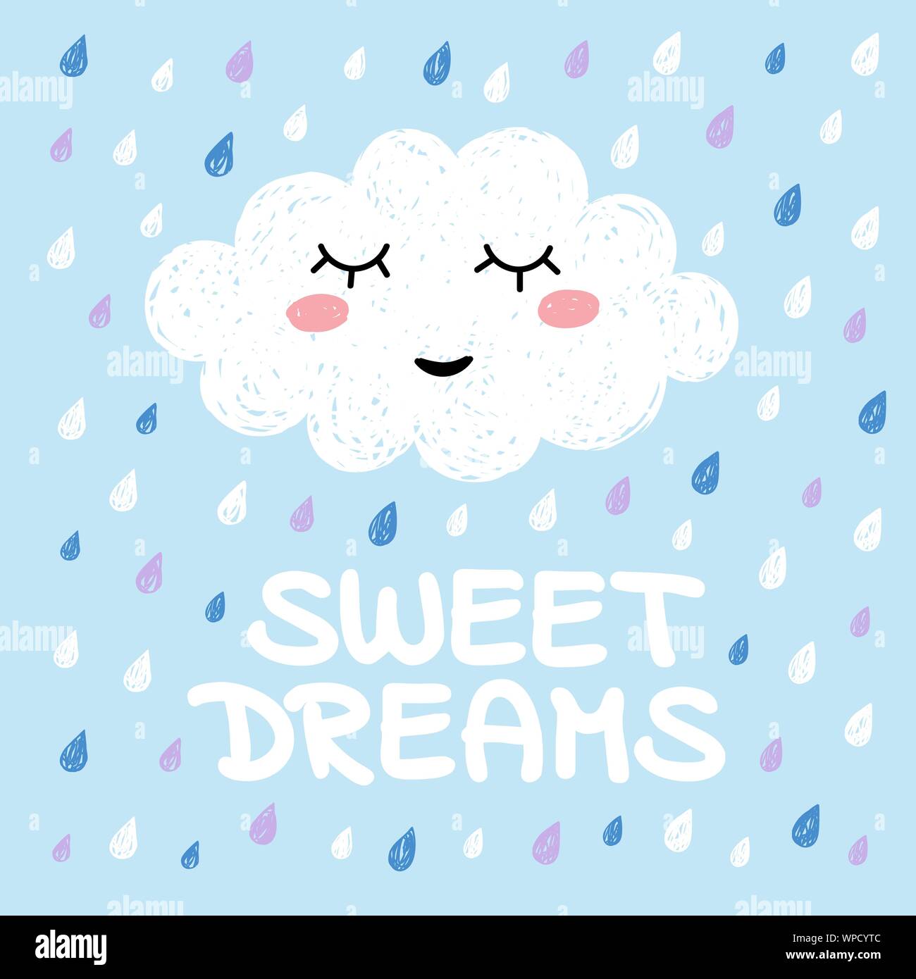 Car rain night Stock Vector Images - Alamy