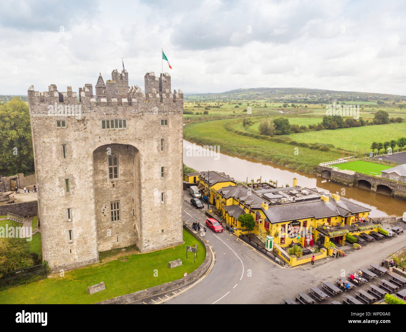 Bunratty aerial hi-res stock photography and images - Alamy