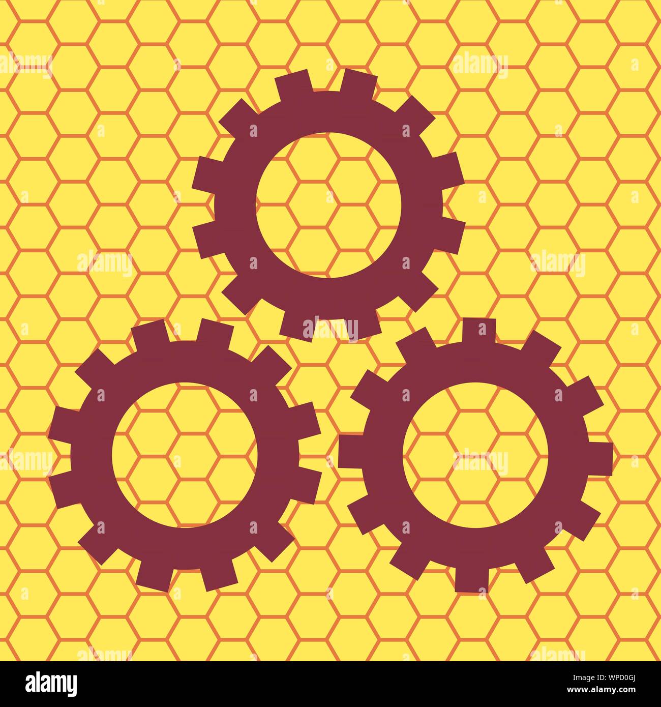 Settings Sign web icon, flat design Stock Vector Image & Art - Alamy