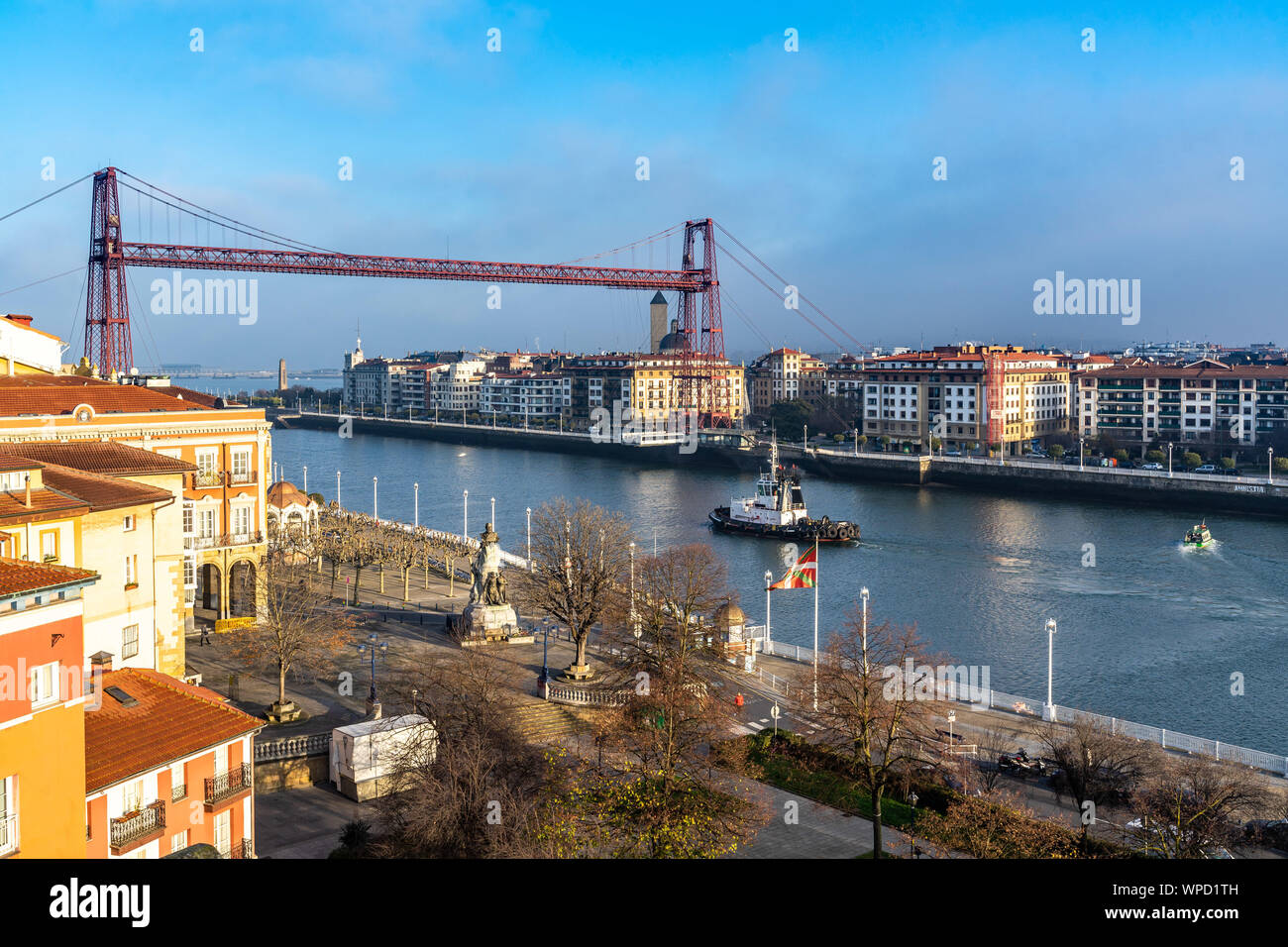 Vizcaya Bridge (Puente Colgante) is the oldest transporter bridge built ...