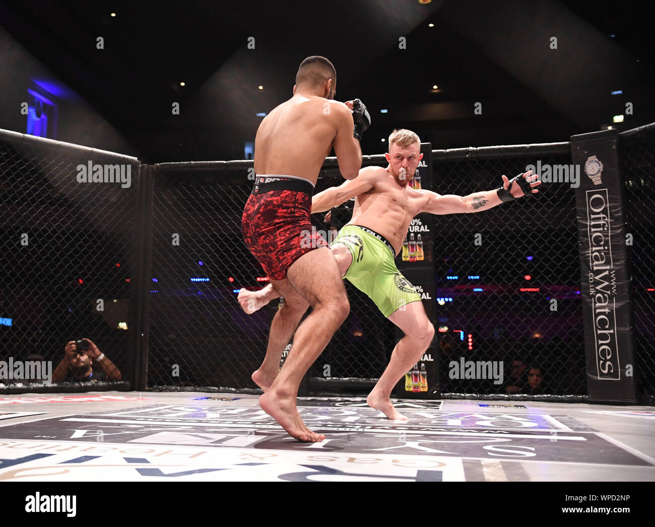 London, UK. 08th Sep, 2019. Troxy, London, England; UCMMA 60; Gary ...