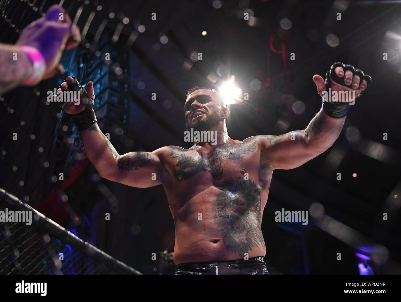 London, UK. 08th Sep, 2019. Troxy, London, England; UCMMA 60; Matthew ...