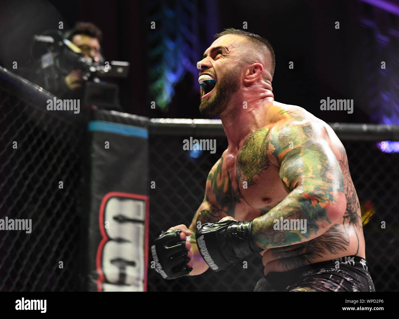 London, UK. 08th Sep, 2019. Troxy, London, England; UCMMA 60; Matthew ...