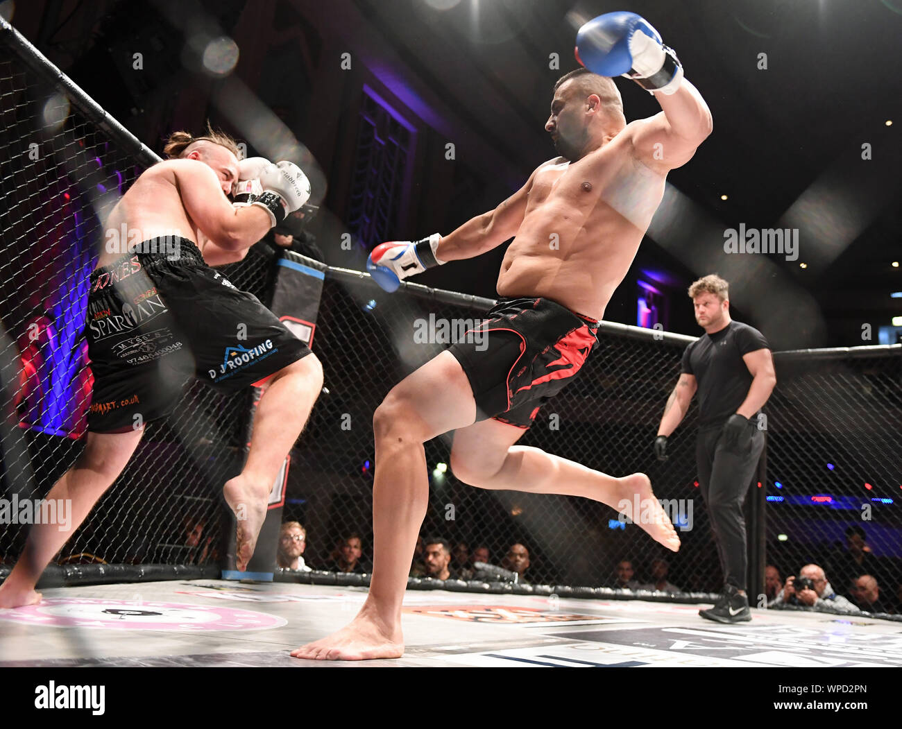 London, UK. 08th Sep, 2019. Troxy, London, England; UCMMA 60; Aron ...