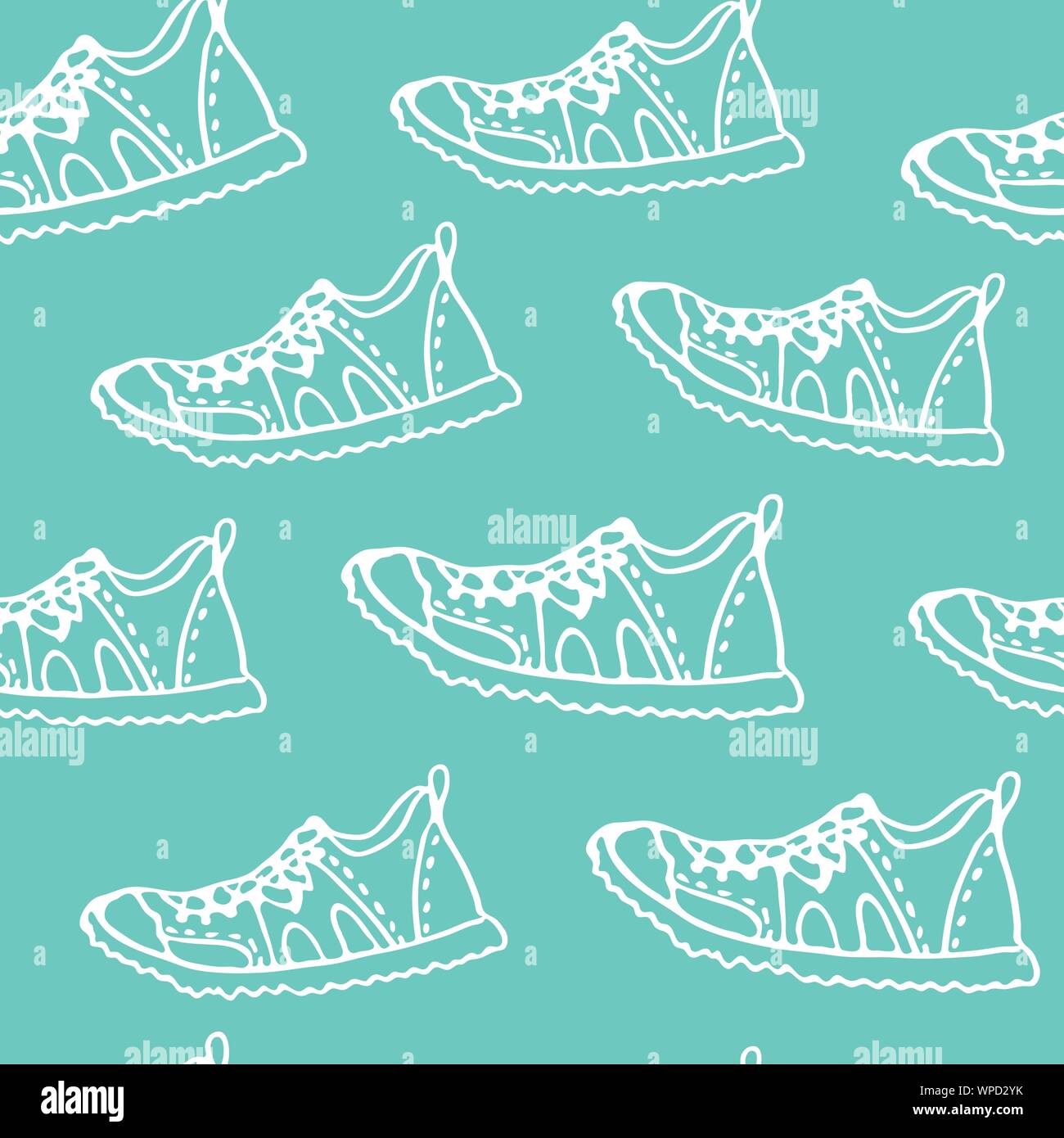 Run motivation background. Seamless sport pattern. Vector illustration ...