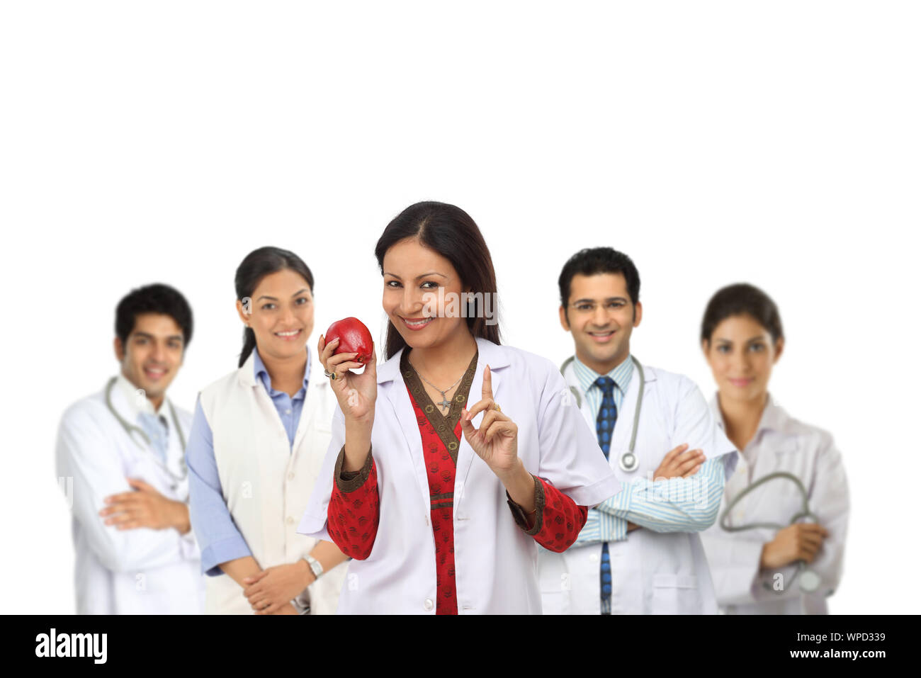 Doctor team woman in hi-res stock photography and images - Alamy