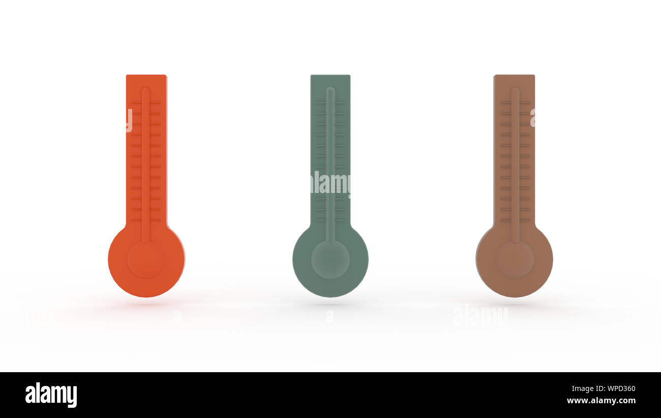 Thermometer, icons style of hospital or medical care. Sign or symbols ...