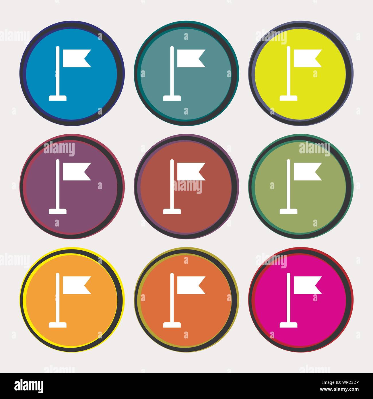 Pennant map hi-res stock photography and images - Alamy