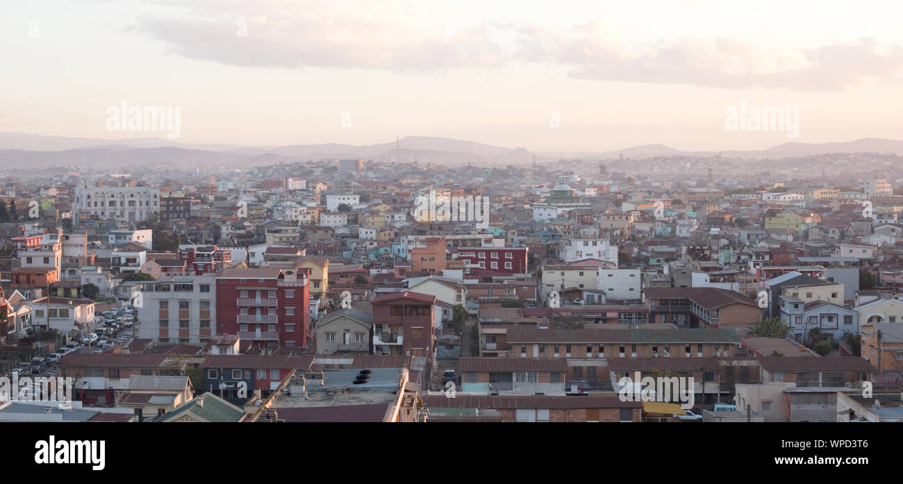 Aerial view of Antananarivo, capital city of Madagascar Stock Photo - Alamy