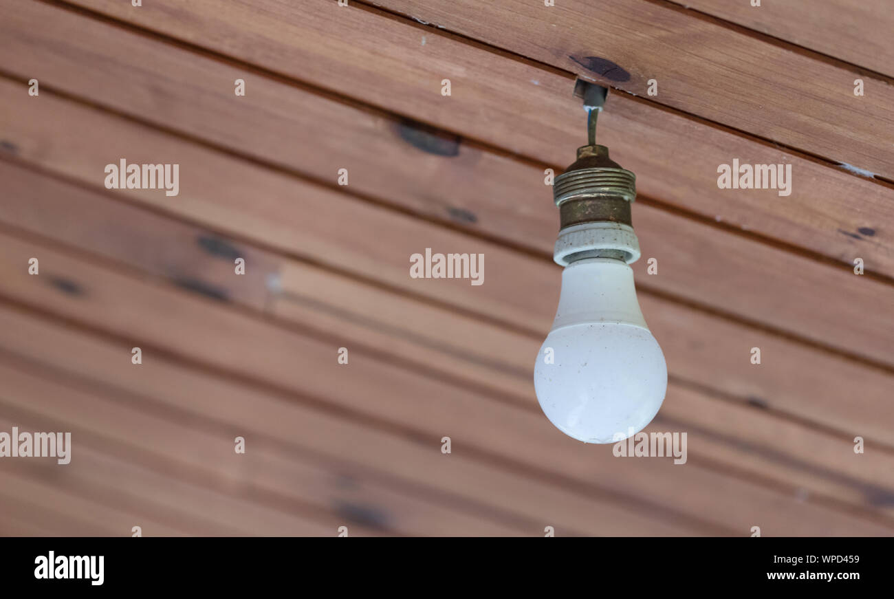Light bulb from the ceiling, Madagascar, Africa Stock Photo - Alamy
