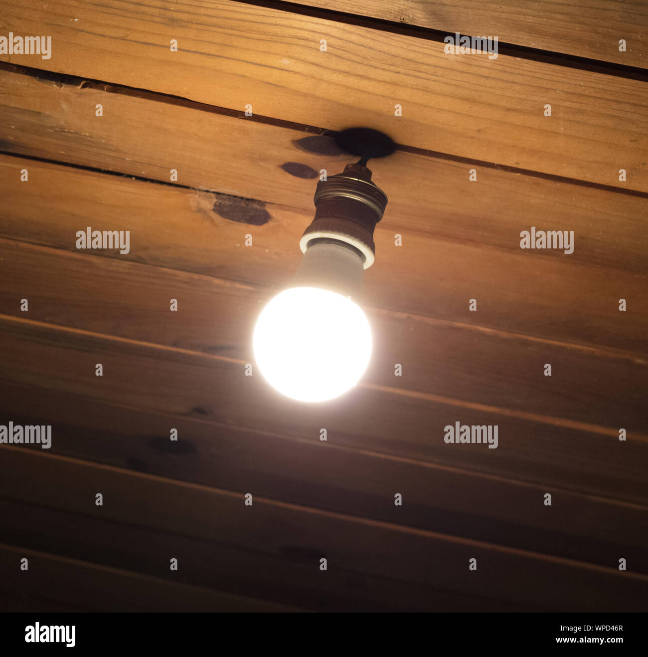 Light bulb from the ceiling, Madagascar, Africa Stock Photo - Alamy