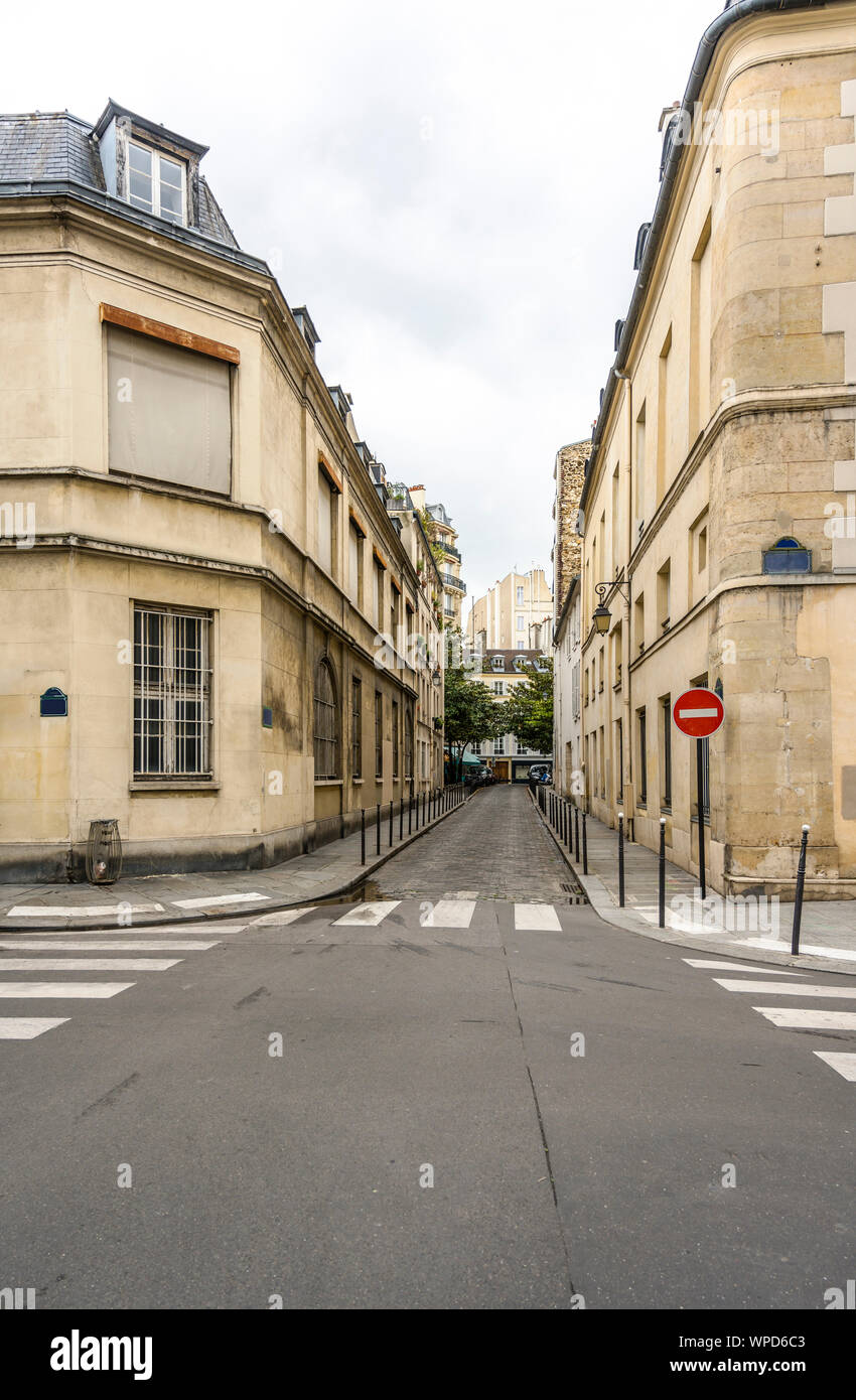 Parisian streets attract of tourists with their unique charm of ...