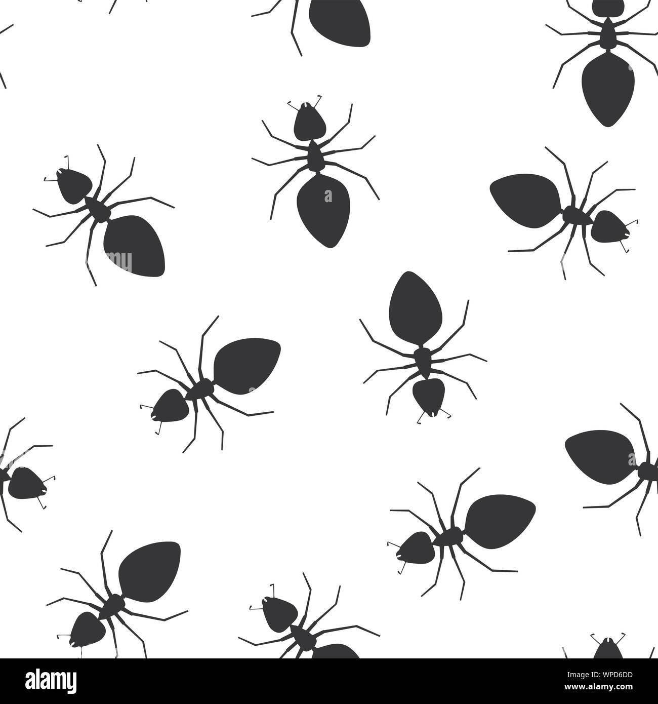 Seamless vector texture - ants pests Stock Vector Image & Art - Alamy