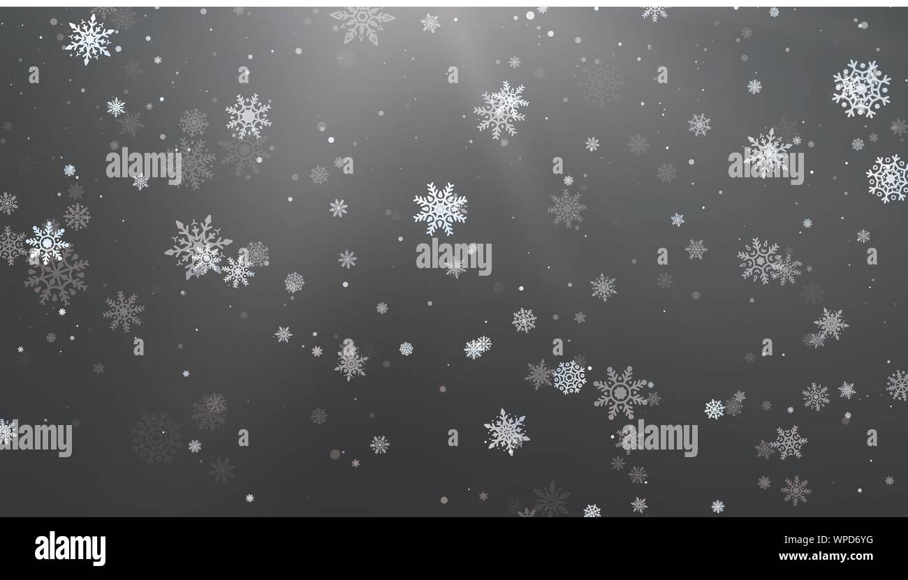 Snow fall texture Stock Vector Images - Alamy