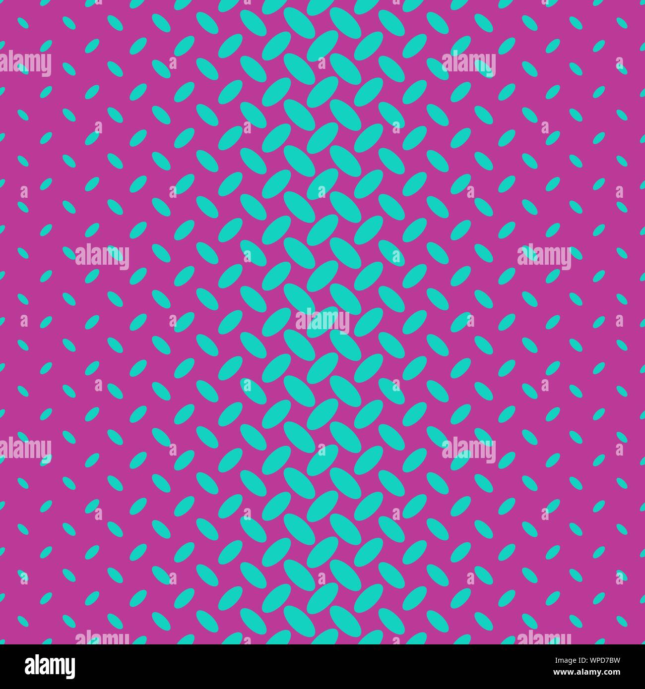 Color halftone diagonal ellipse pattern background - abstract geometrical vector design Stock ...
