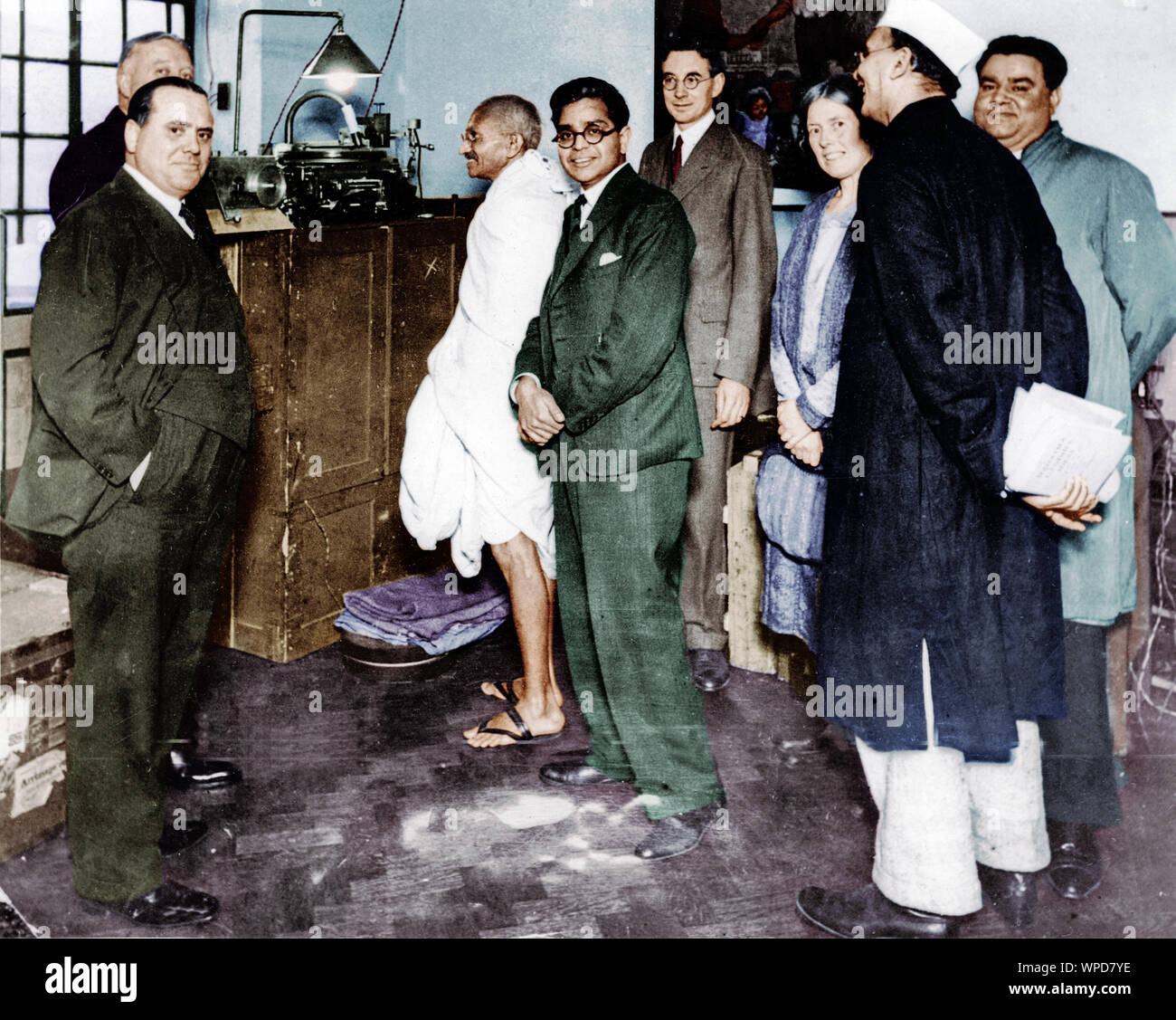Mahatma gandhi kingsley hall hi-res stock photography and images - Alamy