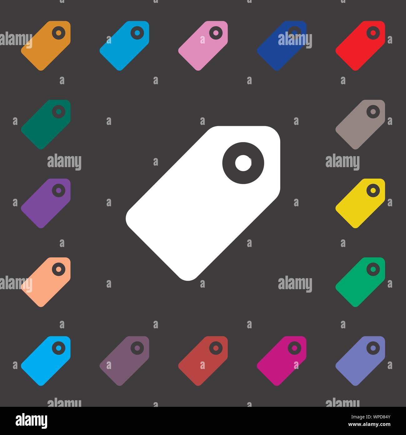 Special offer label icon sign. Lots of colorful symbols for your design ...