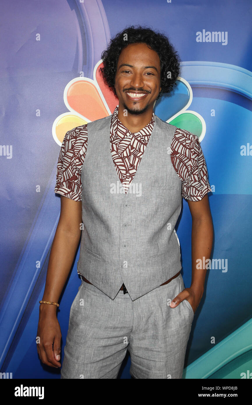 2019 TCA NBC Press Tour Carpet Featuring: Samba Schutte Where: Beverly ...
