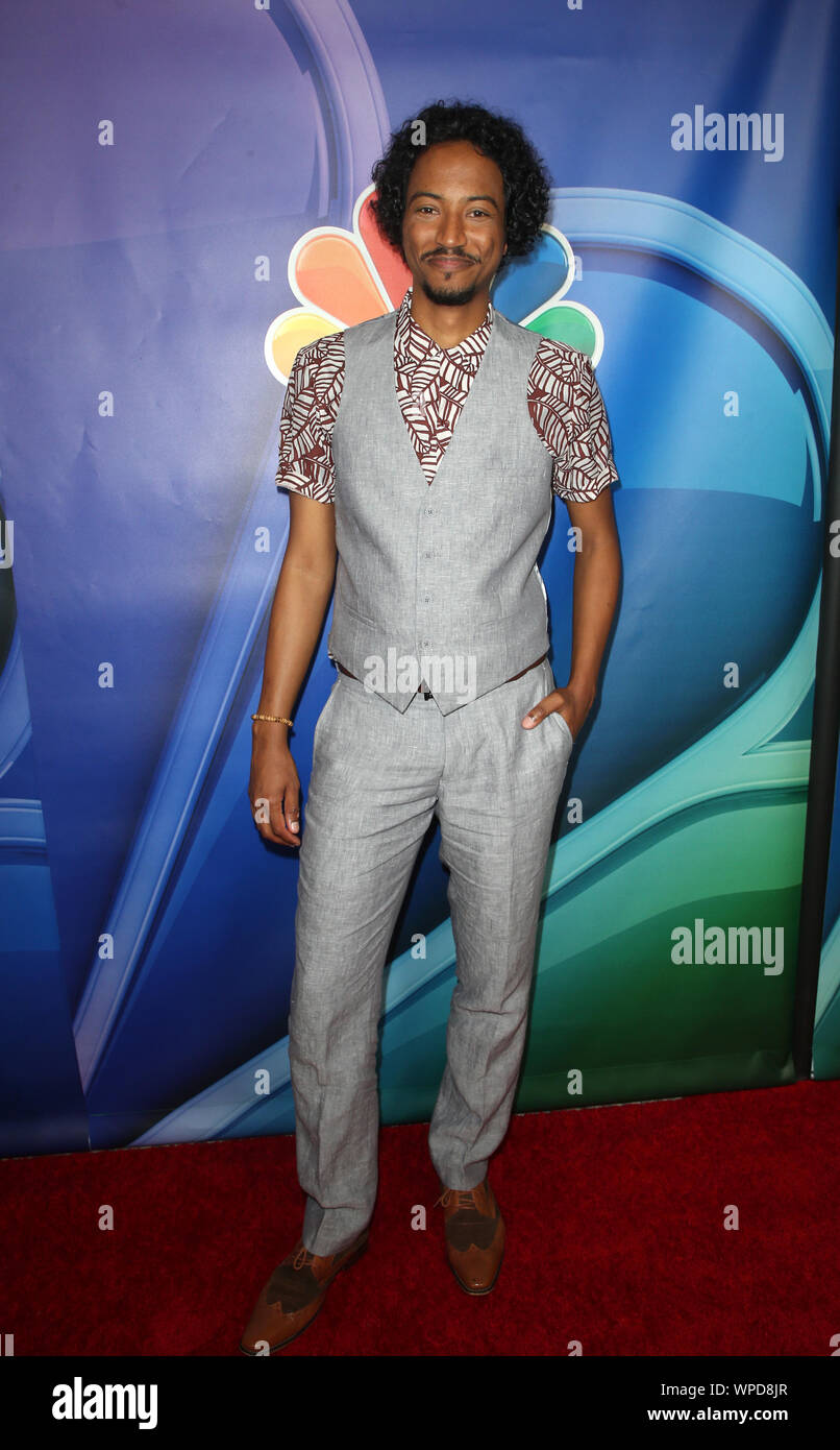 2019 TCA NBC Press Tour Carpet Featuring: Samba Schutte Where: Beverly ...