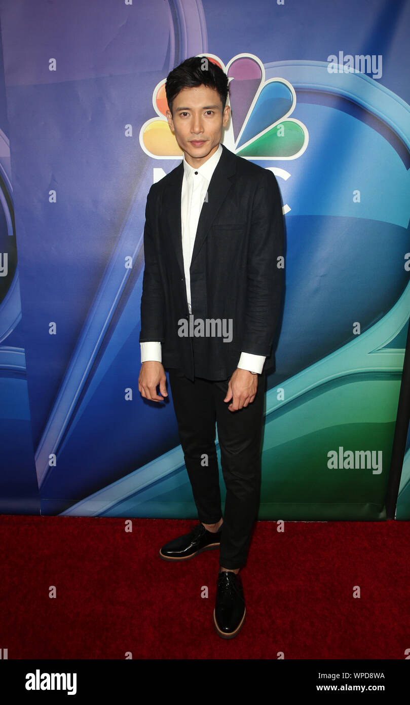 2019 TCA NBC Press Tour Carpet Featuring: Manny Jacinto Where: Beverly ...