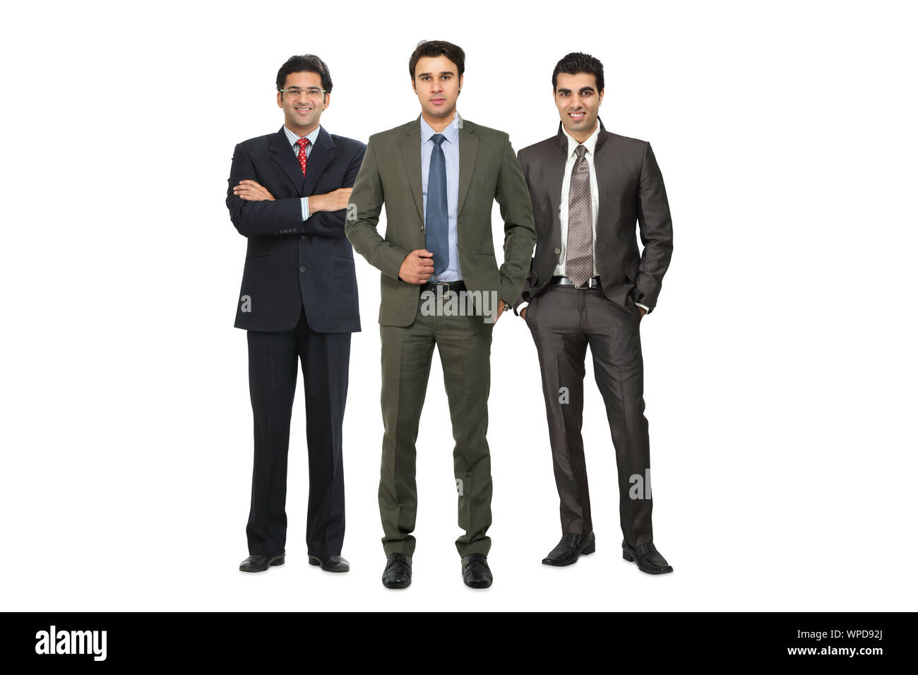 Indian business man standing Cut Out Stock Images & Pictures - Alamy
