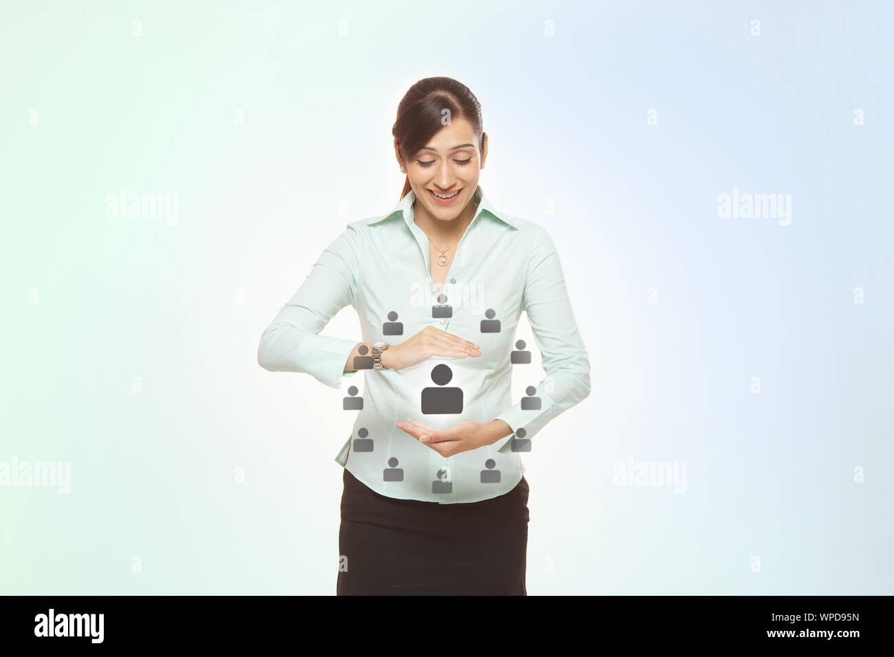 Girl social network visual hi-res stock photography and images - Alamy