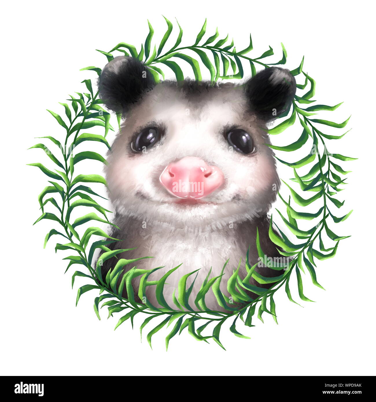 Portrait kid in zoo Cut Out Stock Images & Pictures - Alamy