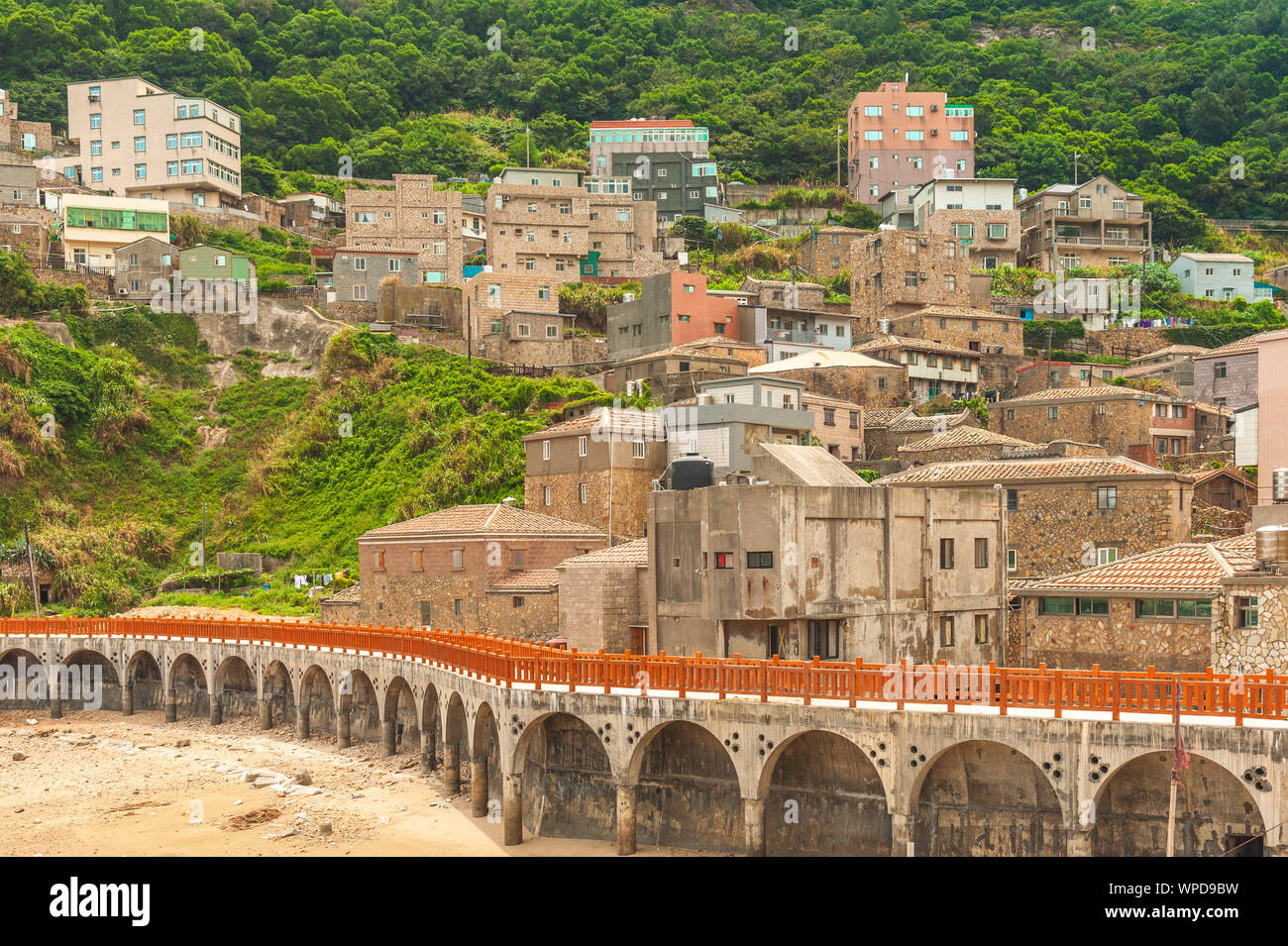 Niujiao village in Matsu island, Taiwan Stock Photo - Alamy