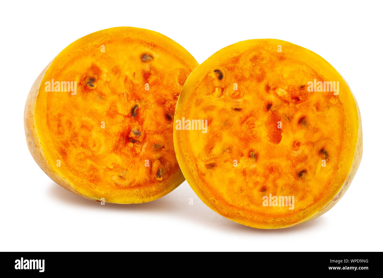 sliced prickly pear tuna fruit path isolated on white Stock Photo - Alamy