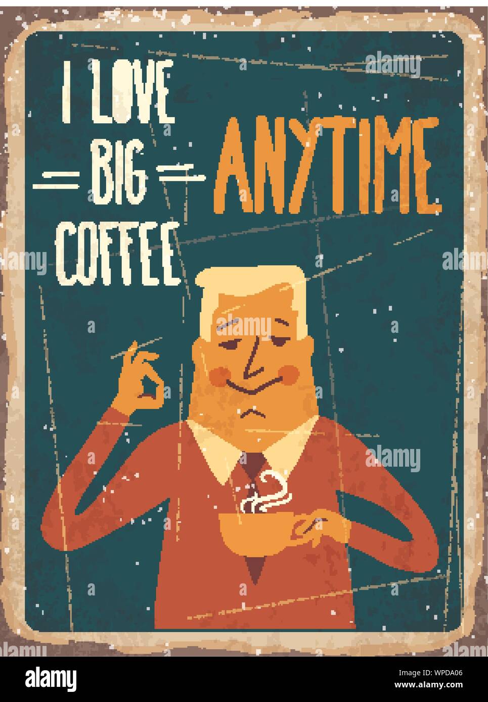 1960s man ok sign Stock Vector Images - Alamy