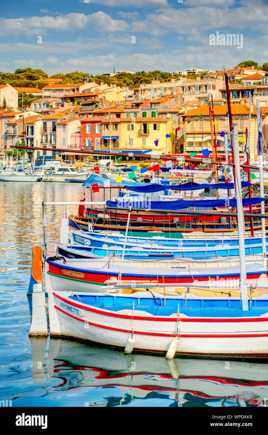 Cassis Harbour, France Stock Photo - Alamy