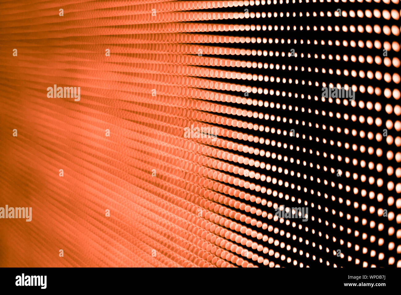 Background orange screen technology LED modern and beautiful Stock ...