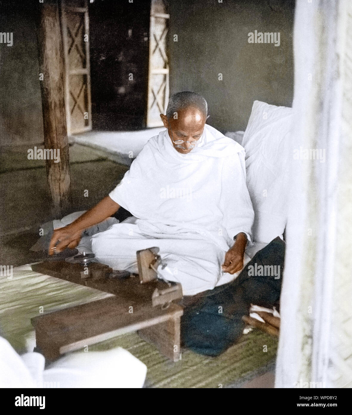 Mahatma gandhi hut hi-res stock photography and images - Alamy