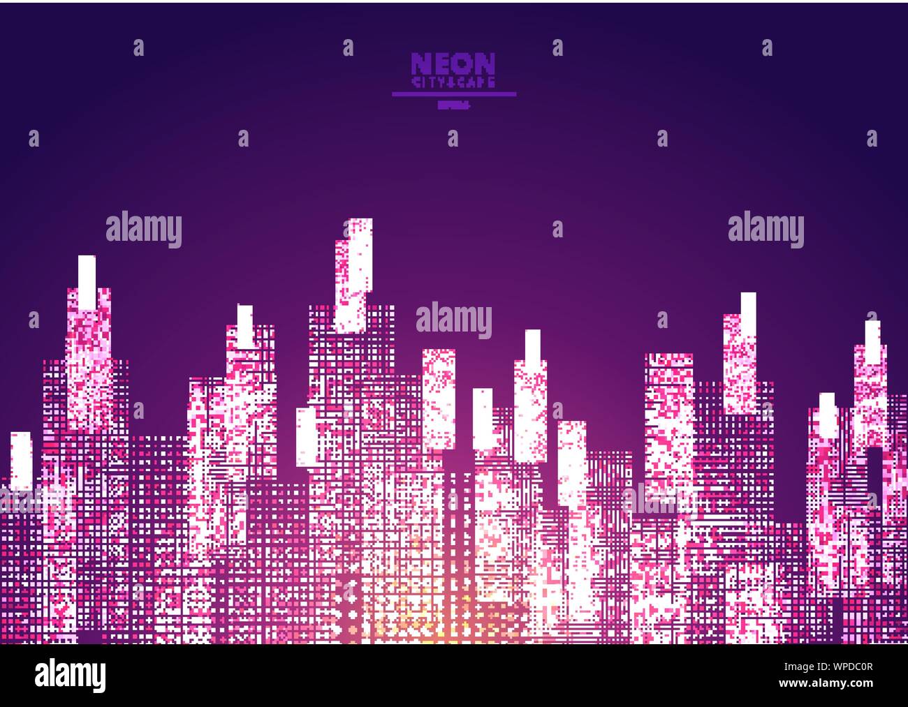 Night cyberspace Stock Vector Images - Alamy