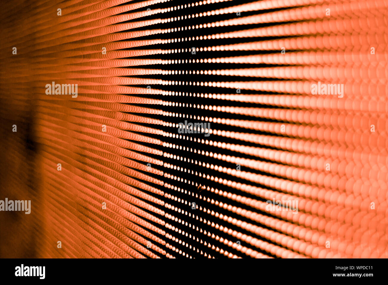 Background orange screen technology LED modern and beautiful Stock ...
