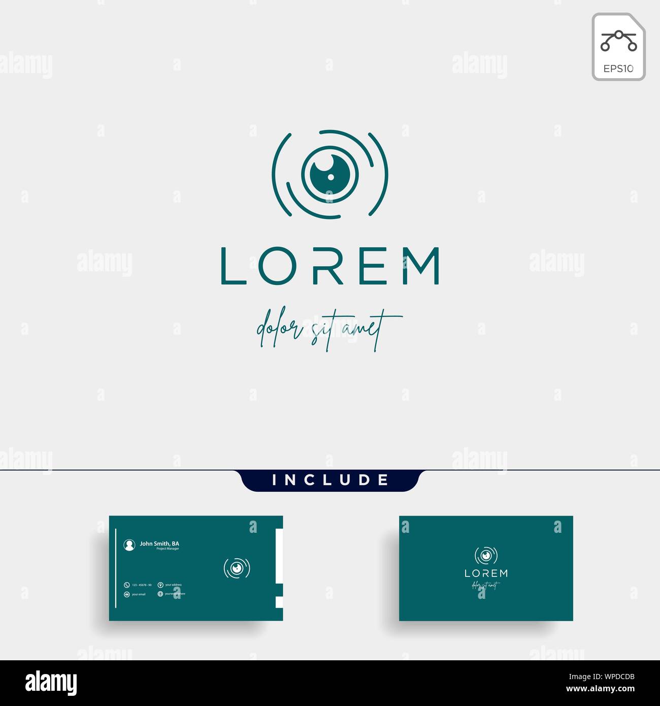 Camera Shutter logo Template Vector Symbol Design Stock Vector Image ...