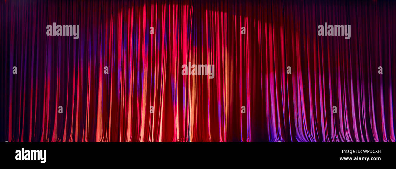 Closed Stage Curtain High Resolution Stock Photography and Images - Alamy
