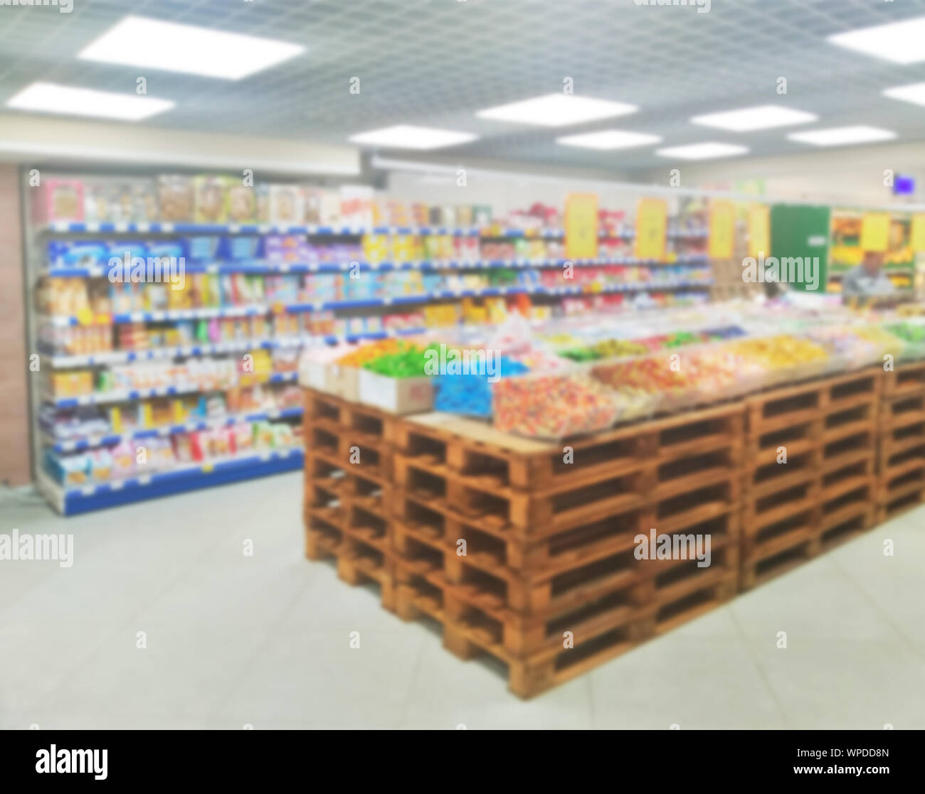 Grocery pallets hi-res stock photography and images - Alamy