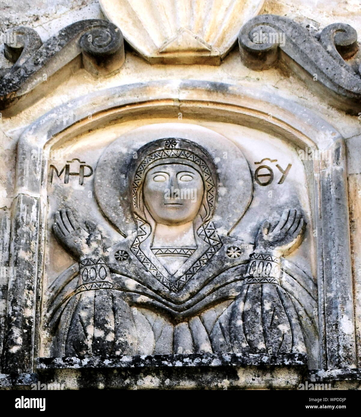 Monastery, yard, Zakynthos, island, Greece, (Panagia Eleythterotria ...